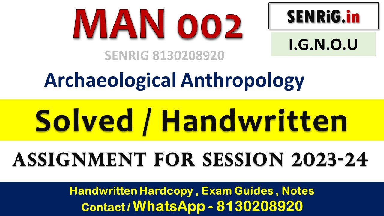 FREE IGNOU MAN 002 Solved Assignment 2023-24 download