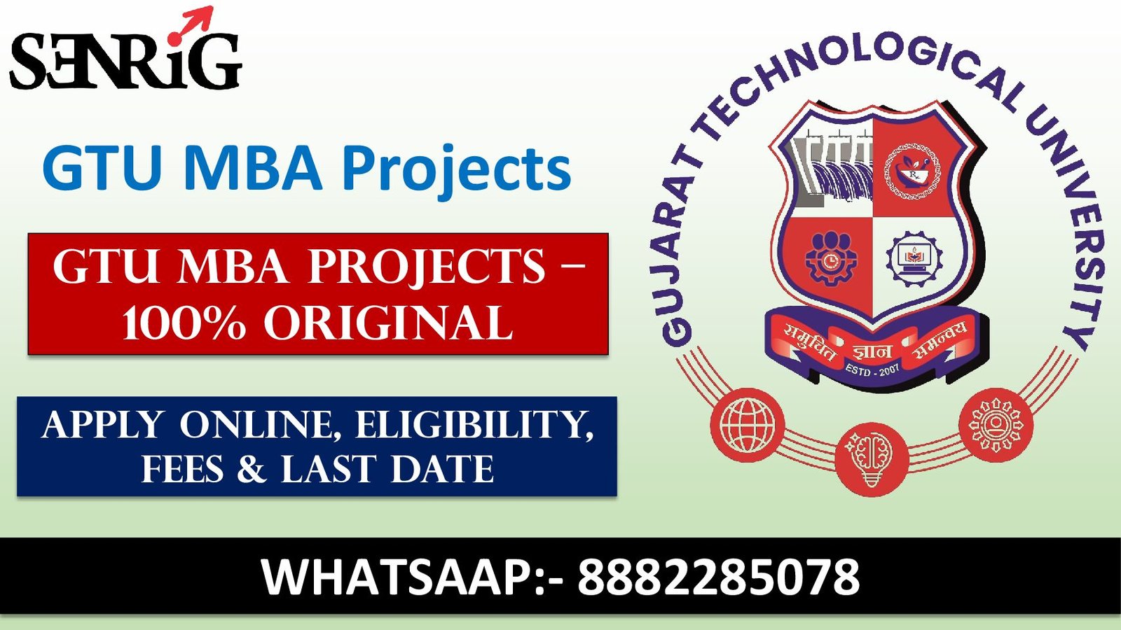 GTU MBA Projects – 100% Original, High-Scoring & University
